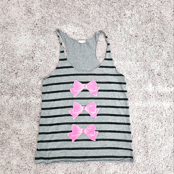 Hollister | Tops | Bows And Stripes Tank | Poshmark